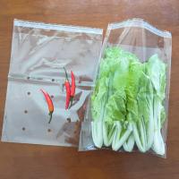 China Reusable Clear Ziplock OPP Packaging Bag Plastic For Frozen Lettuce for sale