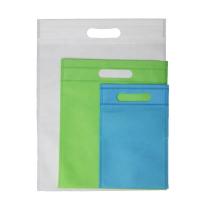 China D Cut Non Woven Bag Multicolor Eco Friendly Packaging Bag SGS Certified for sale