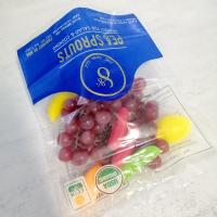 China Transparent Bopp Packaging Pouches Salad Fruits Anti Fog Plastic Bags for sale