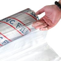 China 250 Micron PVC Transparent Sheet Rigid Clear Plastic Film Roll Moisture Proof for sale