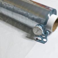 China Non Sticky PVC Transparent Sheet Clear Vinyl For Book Cover Stationery for sale