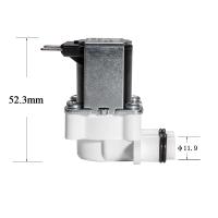 China Meishuo FPD180P5 Universal Inlet Electric 24V DC RO Water Purifier Water Valve Normally Closed Type Solenoid Valve for sale
