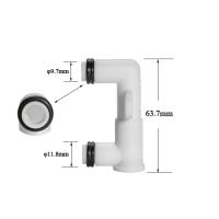 China Meishuo COV-3 check valve 9.7mm inlet no leakage or dripping checked normally under the reverse water pressure of 0.1MPa for sale