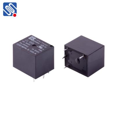 China Meishuo MPA 10A 5A 0.36w mini pcb DC 4pin relay 12v 24V 5 pin 5v power rele for sale
