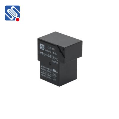 China Meishuo MPQ1-S-112D-C 12v 30a 5pin 6pin power t90 40a 4 pin electronic relay 24v dc for washing machine for sale