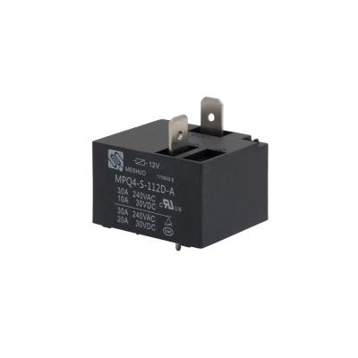 China MPQ4 T93 30A 240VAC 24V 12v Electronic Latching Relay For Home Appliance for sale