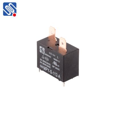 China Meishuo MPY-S-112-A 5V 4 pins 20a 250vac power rele 25A  pcb electronic 12v micro relay for sale