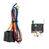 China MEISHUO MAW  mini Inset Mounting fuse electronics 12v auto led  30a 4 Pin car relay with Metal frame for sale