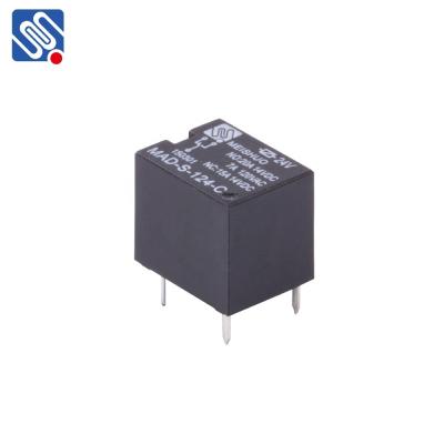 China Meishuo MAD-S-124-C 24 volt dc power 0.6W hot sell PCB car relay for sale