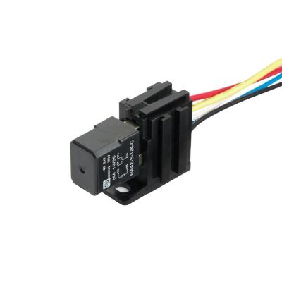 China OEM 5 Pin Automotive Electrical Relay 24v Normally Open Or Changeover for sale