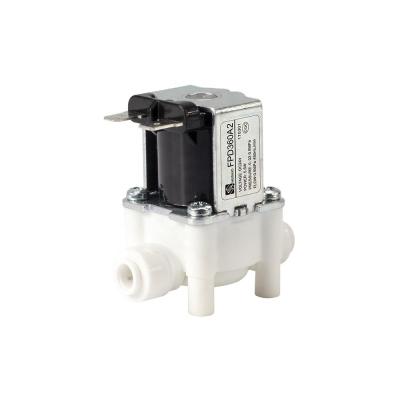 China Meishuo FPD360A2 Electromagnetic Normally closed 1/4 inch water solenoid valve 12v for water purifier for sale