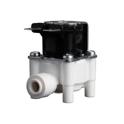 China 1/4inch One Way Plastic Water Solenoid Valve 24 Volt for Washing Machine for sale
