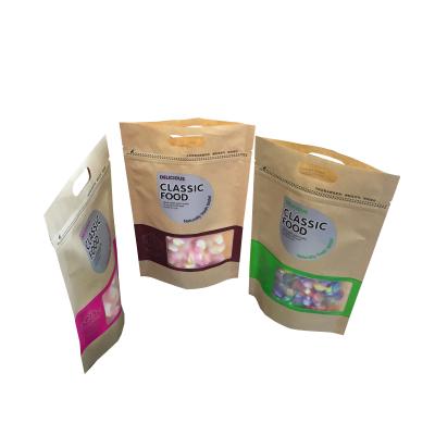 China custom printing laminated zip lock resealable mylar bag for snack food for sale