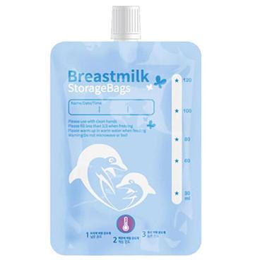China Immediately using breast milk storage bag with cap for sale