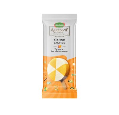 China Ice Pop Popsicle Plastic Resealable Snack Bags Customized Design for sale