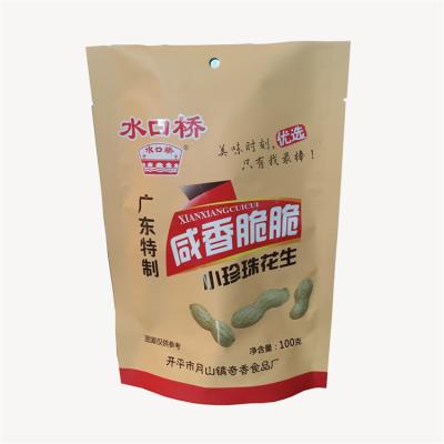 China Custom Print Cokies Stand Up Plastic Zip lock Pouches For Food Packing Zipper Bag for sale