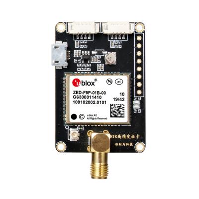 China UBLOX ZED-F9P RTK GPS Development Board with Multi-GNSS Support for sale