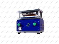 China Compact Gas Driven Battery Research Equipment Pneumatic Pouch Cell Cutting Machine for sale