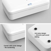 China 7.5W 5W Fast Charge Sterilizer Box Qi UV Sanitizer With Wireless Charging for sale