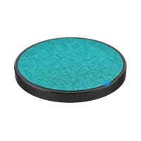 China PC PU 7.5 Watt Quick Charge Wireless Charger With Soft PU Surface 10W for sale