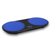 China DC 5.0 Input 2 Coils Qi Wireless Charging Pad 2 In 1 Fast Charge Twin Pad for sale