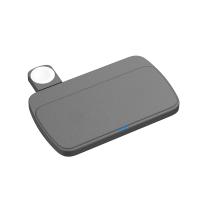China Max Input 12V 2.5A 3 In 1 Wireless Charger Fast Charge 5 Coils for sale