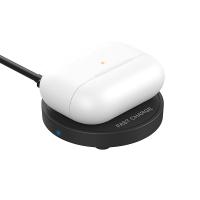 China Super Mini Qi Wireless Charging Pad For Airpods 10W Fast Charge for sale