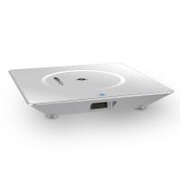 China Square Ultra Thin Qi Wireless Charging Pad 10W 7.5W Phone Inductive Charging With USB Output for sale
