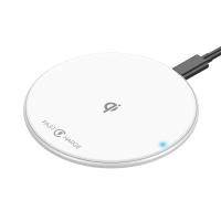 China Enabled 2 in 1 Qi Wireless Charging Pad Ultra Slim Fast 10W for sale
