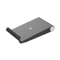 China 2 Coils Foldable Qi Wireless Charging Stand 10W 7.5W Fast Charge for sale