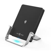 China Qi Adjustable Fast Wireless Charger , Qi 10w Wireless Charging Stand Suspension for sale