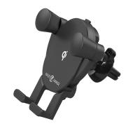 China 8mm Car Mount Qi Wireless Charger Magnetic Phone Holder Vent Mount for sale