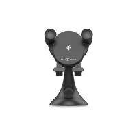 China 8mm 5W Car Mount Qi Wireless Charger Vent Mount Magnetic Phone Holder ABS for sale