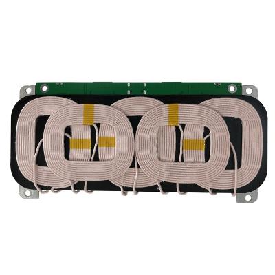 China 10W 7.5W 5 Coils Qi Wireless Charging Module for sale