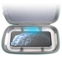 China Macarons EVA UV Phoner Sanitizer Wireless Charger , UVC Light Sanitizer Box 265nm Wavelength Kill for sale