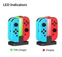 China U-way Nintendo Switch/Switch Lite charging station 4 in 1 Travel Dock Stand Joycon Charger for sale