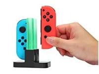 China 5V 1A 4 In 1 Charging Stand , Nintendo Switch Charger Station Joy Con Controllers for sale