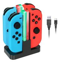 China Stand Nintendo Switch Gaming Accessories 5V 1.5A Nintendo Switch Joy Con Charging Dock for sale