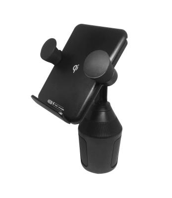 China Phone Mount Fast Charge Magnetic Car Charger , Automobile Cradle Wireless Charger Car Holder for sale