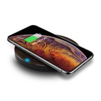 China S Style Wood Qi Wireless Charging Pad 10W Fast Charge for sale