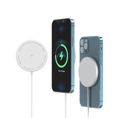 China Magnetic Wireless Charger, 15W, Compatible with iPhone 12, Super Thin, MFM Charging,Fast Wireless charger for sale