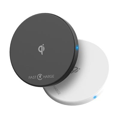 China 10W 7.5W 5W Qi Wireless Charging Pad With 1m Type C Cable for sale