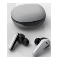 China Black Active Noise Cancellation Earphone , 40mAh 10mm Anc Wireless Earbuds for sale