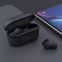 China Bean Style 5.0 Black Bluetooth Earphones , MFB IPX6 Laptop Bluetooth Earphones for sale