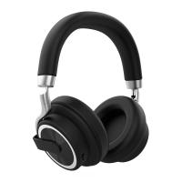 China Foldable ANC Active Noise Cancelling Earphones , 3.7V 400mAh Wireless Bluetooth Headset for sale