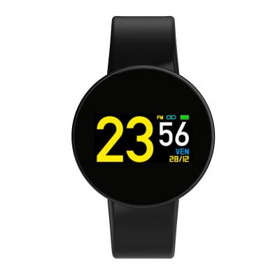 China TPU Circle Monitor IP68 Waterproof Swimming Smart Watch 90mAh 0.96 Inches for sale