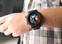 China 30 Days Standby Fitness Tracker Smart Bracelet , Round 1.28 Inch Smart Watch for sale