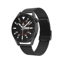 China Brown Leather Strap Business Movement Smartwatch RTL8762DK 320x240 for sale