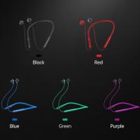 China Dustproof Wireless Earbuds Neckband , 110mAh Ipx5 Bluetooth Earphones for sale