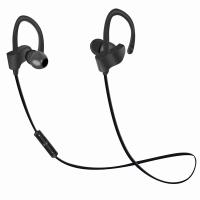 China Rechargeable 10m IPX4 Neckband Bluetooth Earphones With Mic for sale